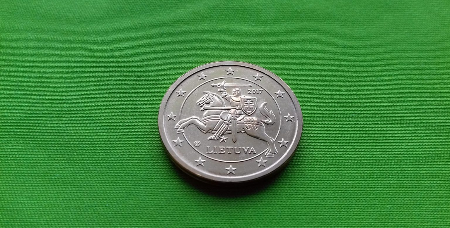 2017 2 euro centai - Taurus coins